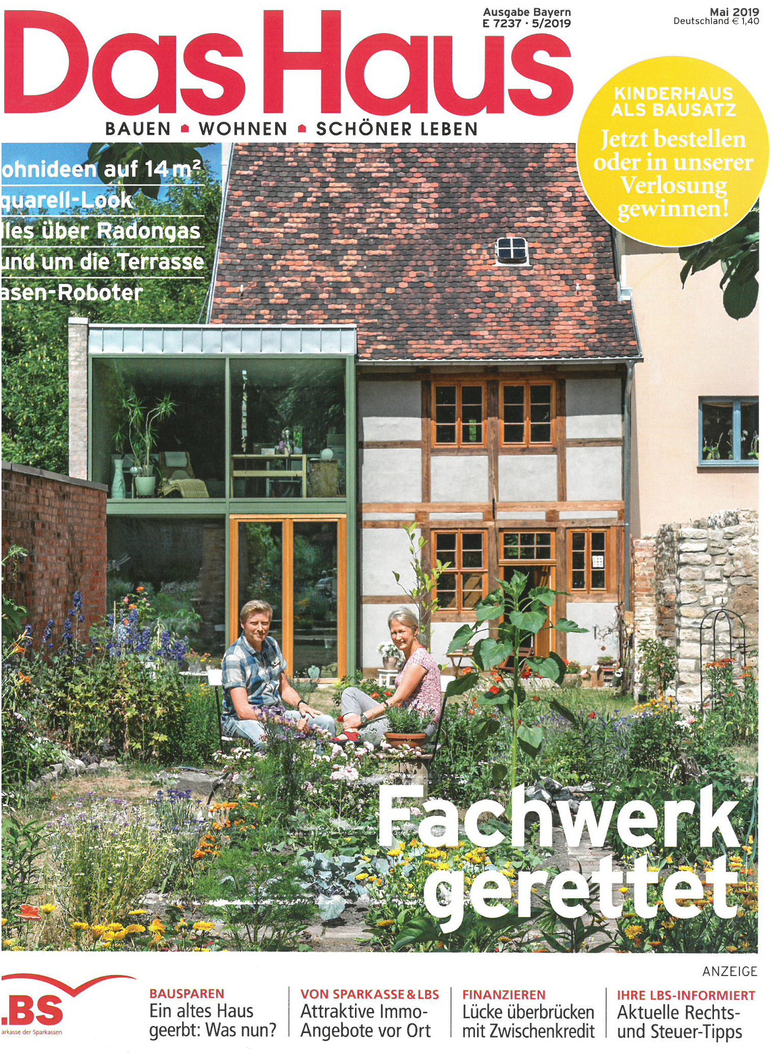 Magazine “Das Haus” about Radon and cellular glass | BELGLAS BV